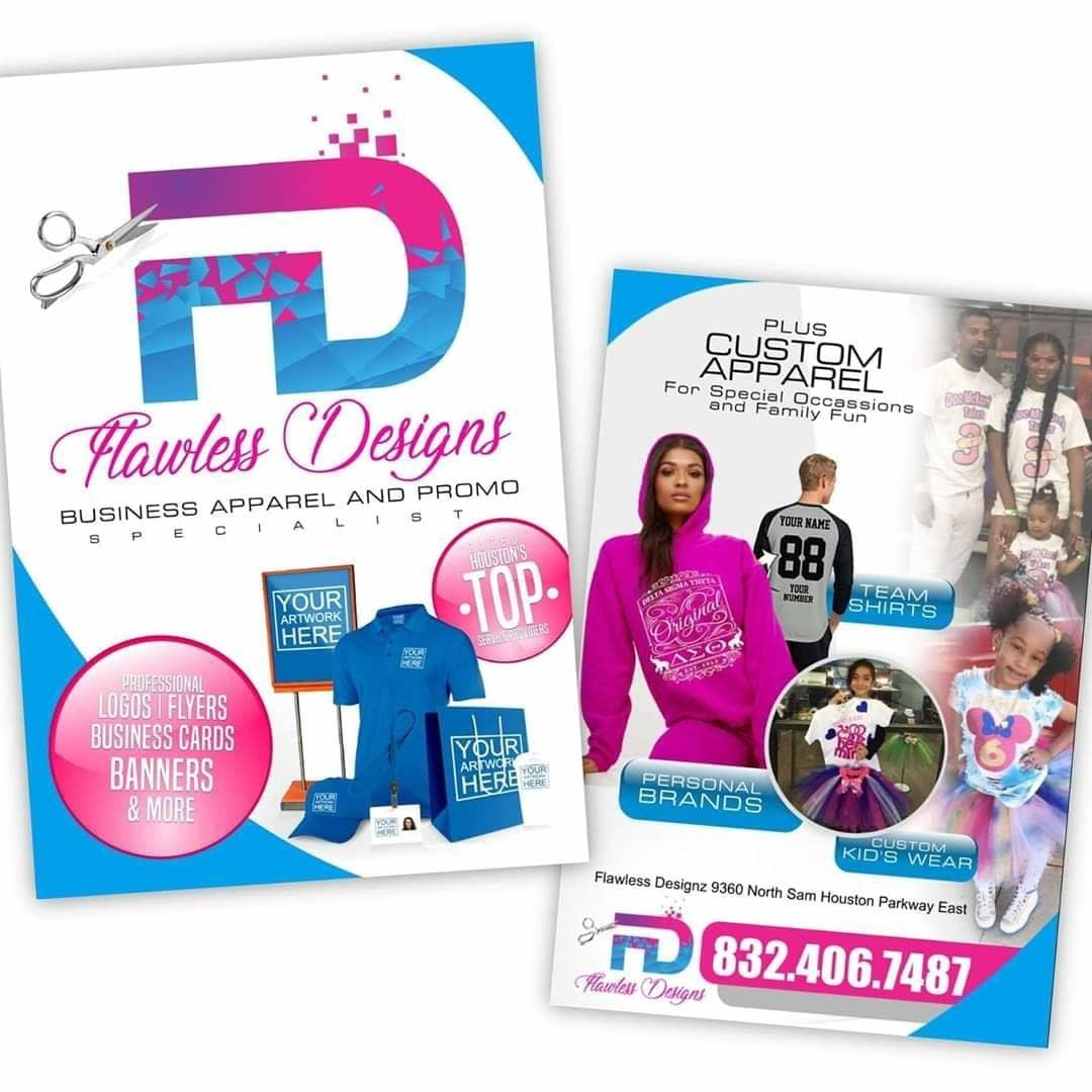Business Cards & Flyers - Flawless Custom Designs